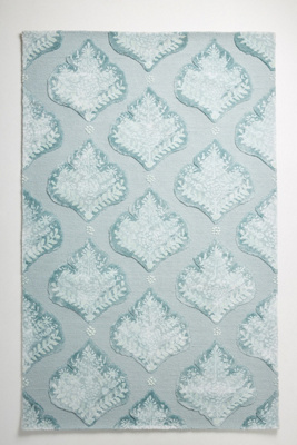 Tufted Foliage Rug | Anthropologie