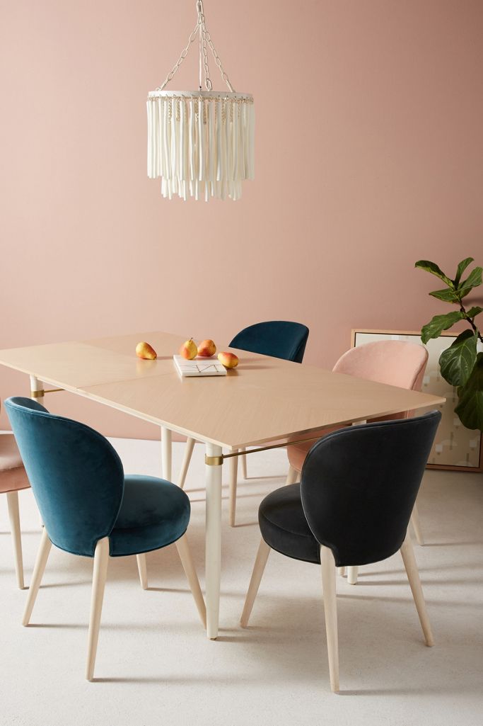 Velvet Remi Dining Chair | Anthropologie