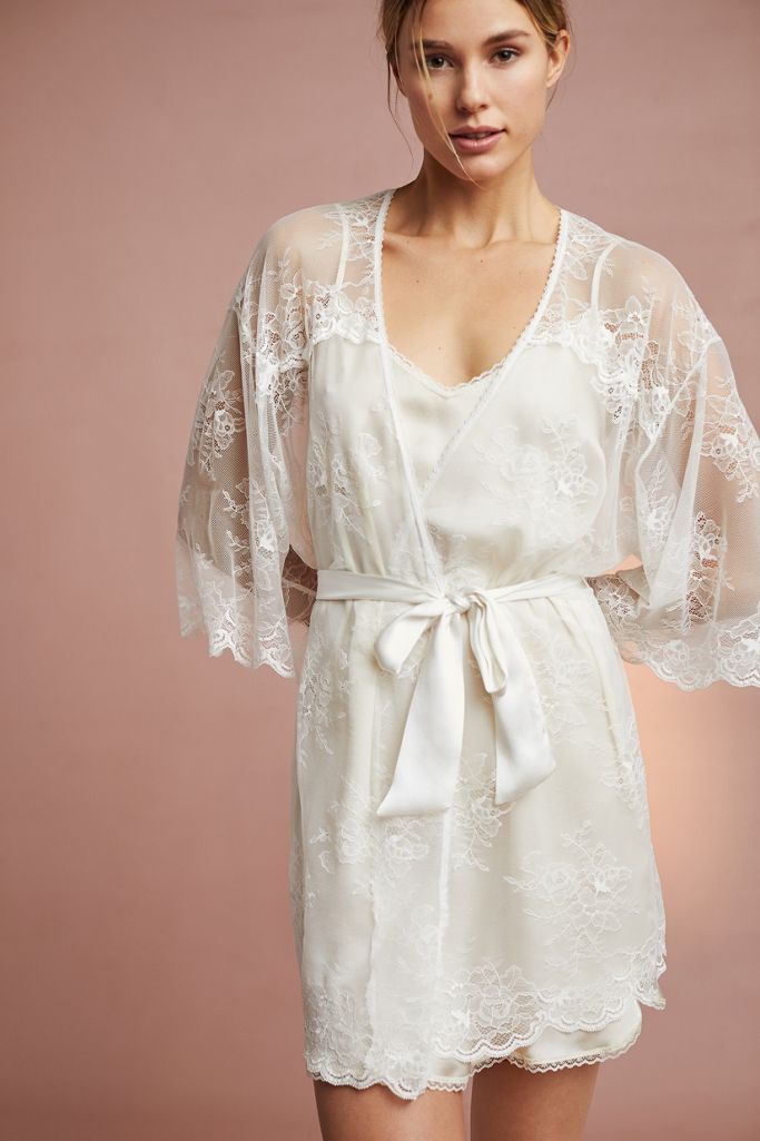 Eberjey Aurora Coquette Robe | Anthropologie