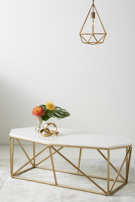Marble Gem Coffee Table | Anthropologie