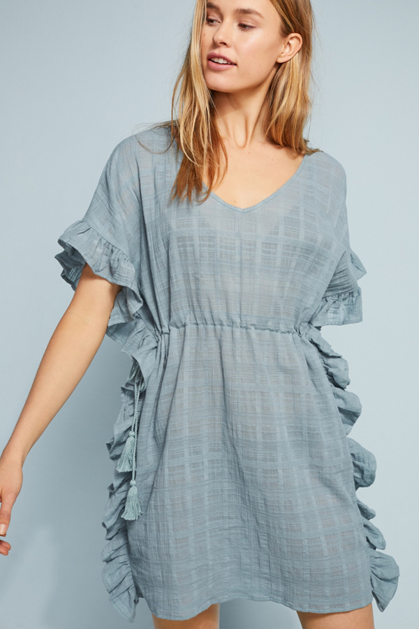 Ruffled Cover-Up Tunic | Anthropologie