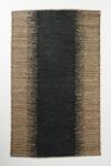 Handwoven Leather & Jute Striped Rug | Anthropologie