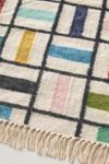 Anna Spiro Flatwoven Tile Grid Rug | Anthropologie UK