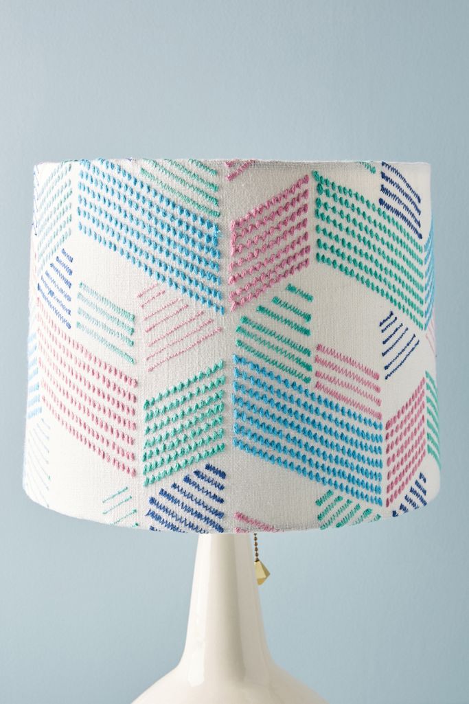 Embellished Maze Lamp Shade | Anthropologie