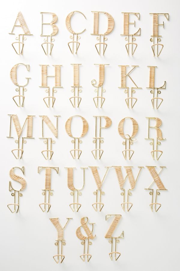 Monogram Hook | Anthropologie UK