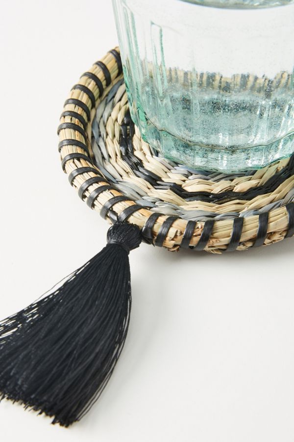 Rosa Woven Coaster | Anthropologie UK