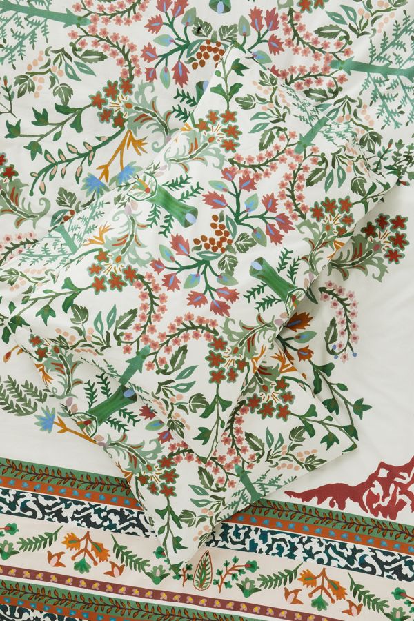 Emelia Patterned Double Duvet Set | Anthropologie UK