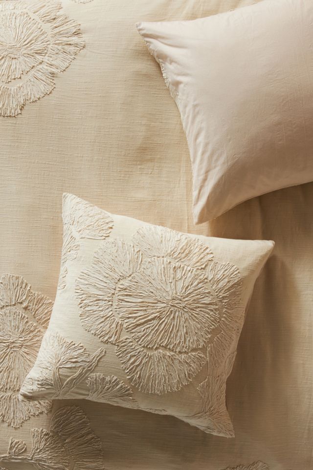 Ivy Applique Euro Sham | Anthropologie