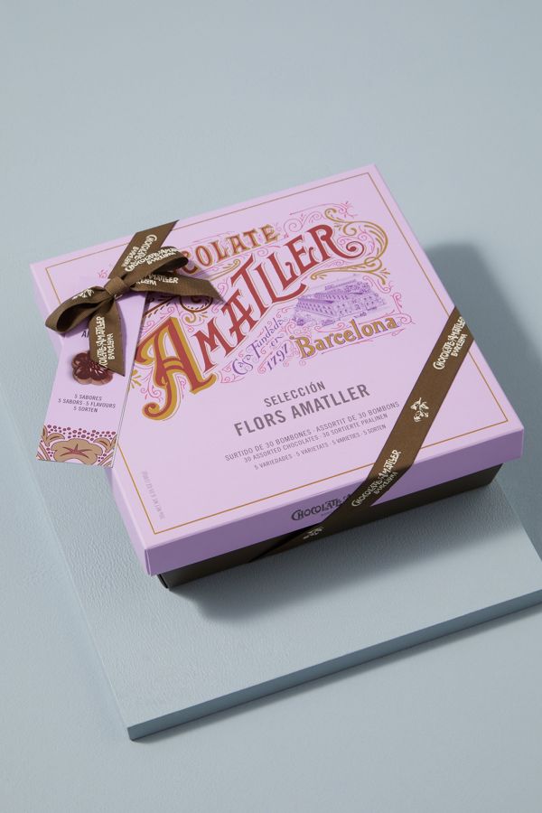Pack of 12 Chocoalte Amatller Chocolates | Anthropologie UK