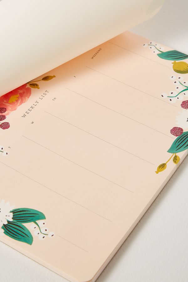 Rifle Paper Co. Weekly Desk Pad | Anthropologie UK