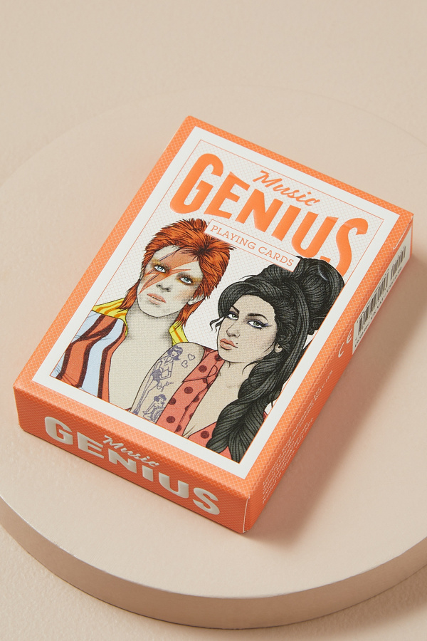 Music Genius Playing Cards | Anthropologie UK