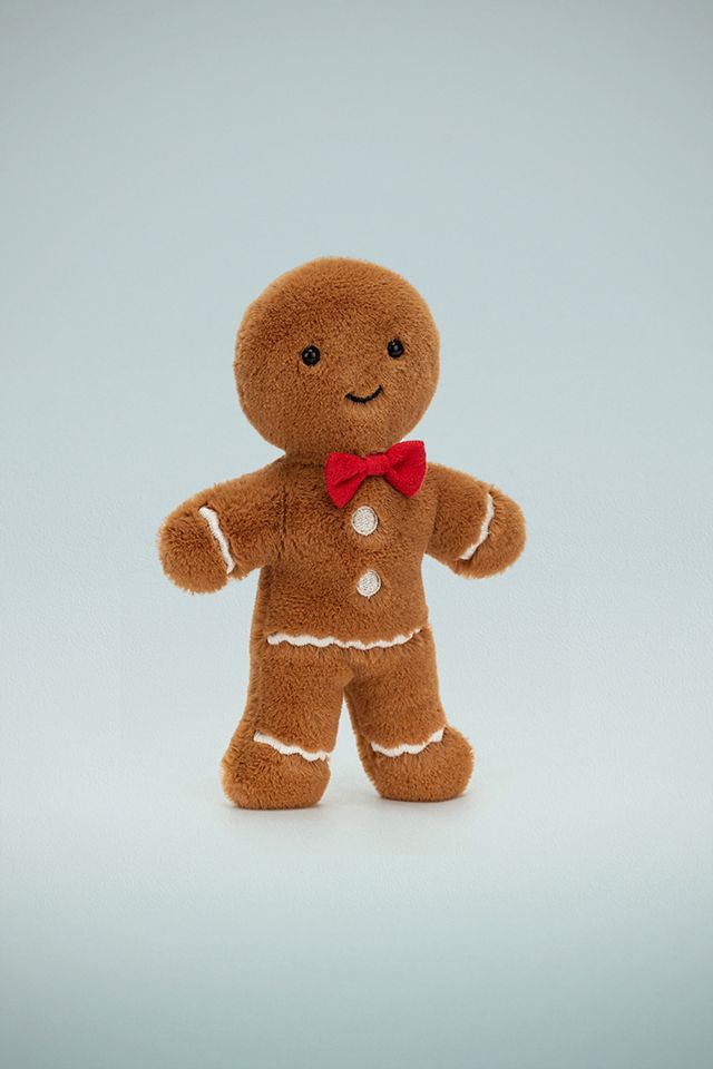 Jellycat Jolly Gingerbread Fred Plush Toy | Anthropologie UK
