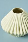 Pleated Porcelain Vase | Anthropologie