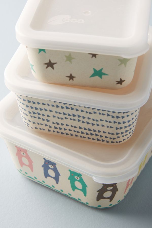 Bamboo Container Set | Anthropologie