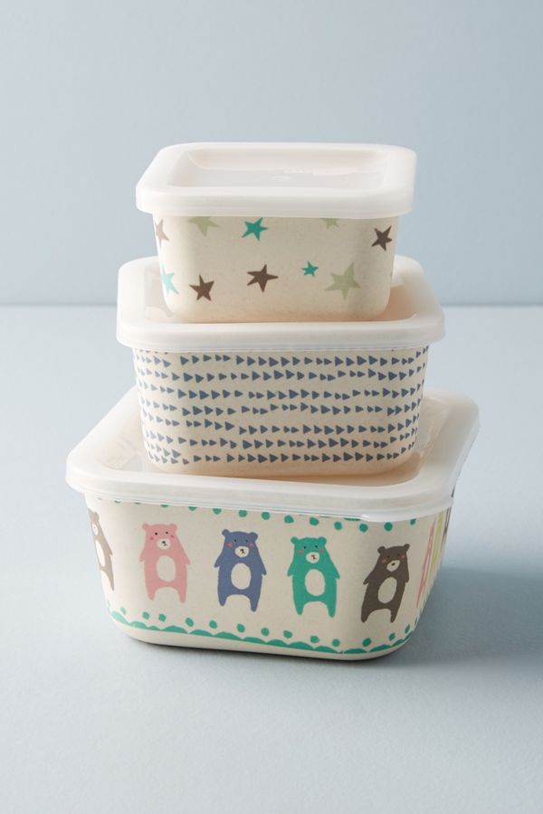 Bamboo Container Set | Anthropologie