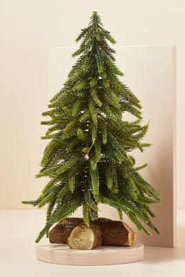 Fir Tree with Logs | Anthropologie UK