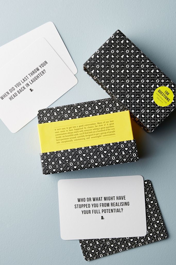 The School of Life 100 Questions Cards | Anthropologie