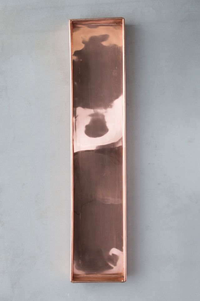 Habit + Form Solid Copper Rectangle Tray | Anthropologie