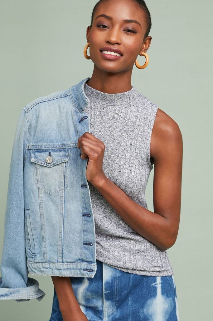 Mock Neck Layering Tank | Anthropologie