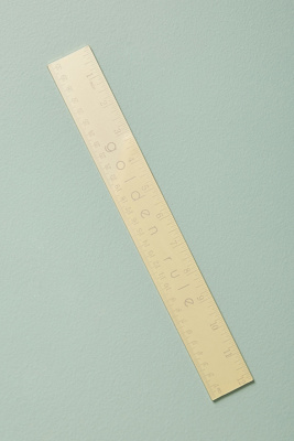 Golden Rule Ruler | Anthropologie