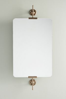 Wall-Mounted Moveable Mirror | Anthropologie