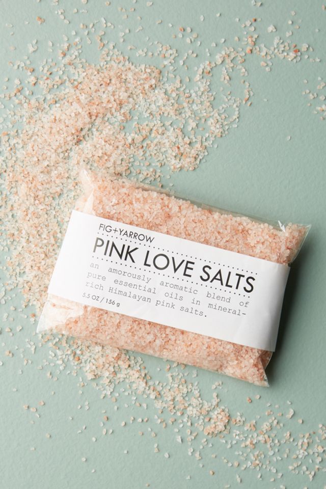 Fig + Yarrow Pink Love Bath Salts Packet | Anthropologie
