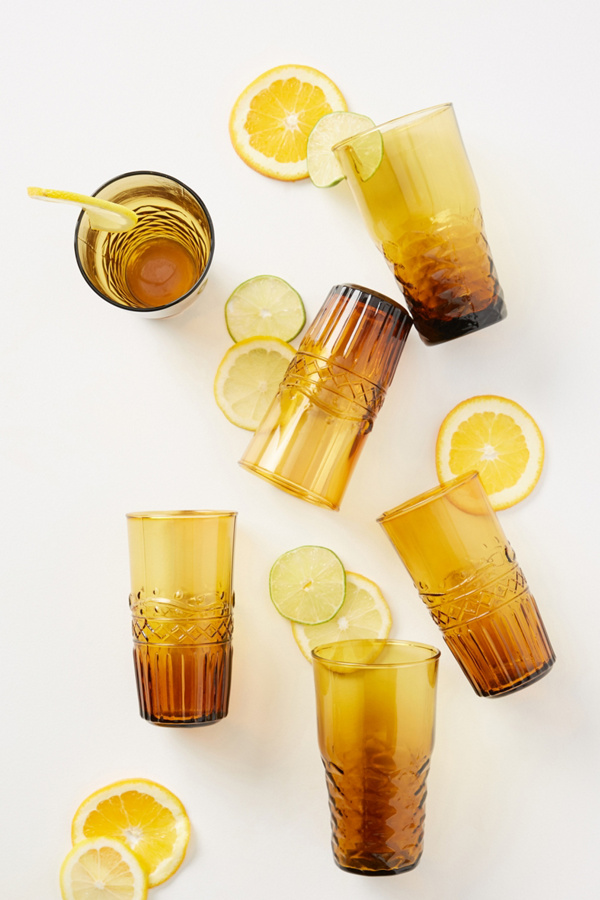 Freya Glasses, Set of 6 | Anthropologie
