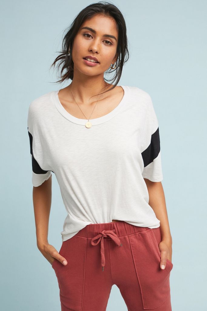 Sundry Varsity Striped Tee | Anthropologie