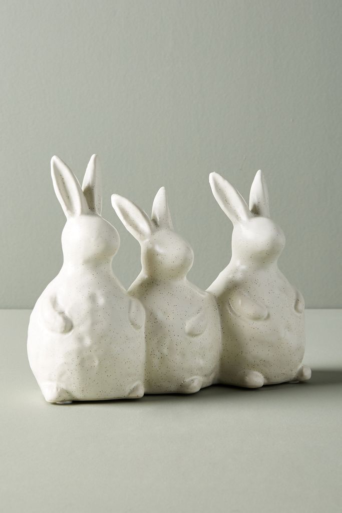 Bunny Trio Decorative Object | Anthropologie