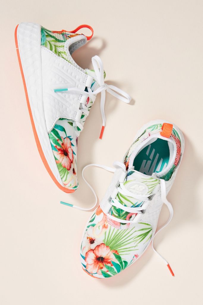 New Balance Floral Cruz Sneakers | Anthropologie