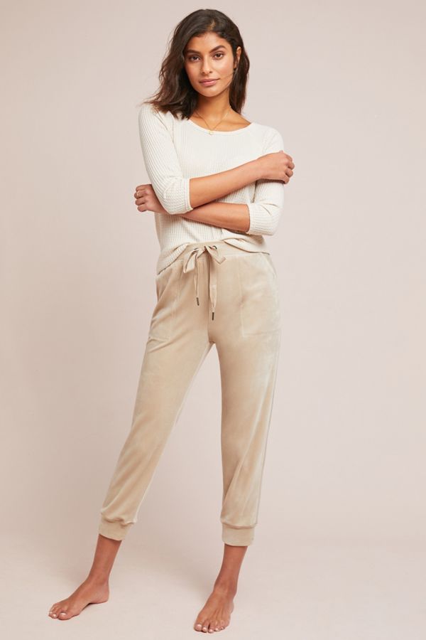 Velour Joggers | Anthropologie