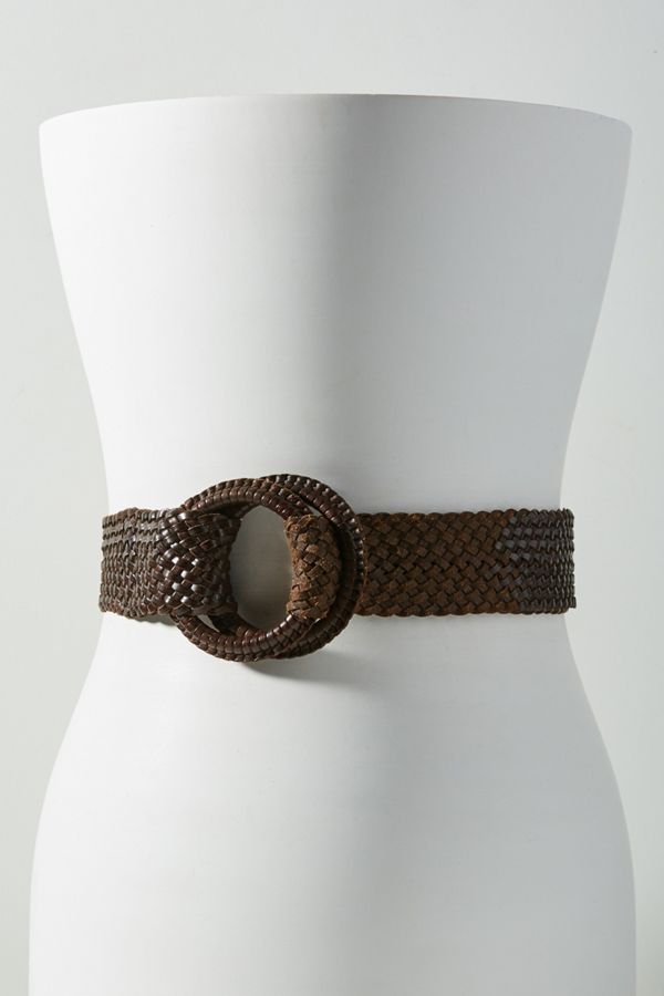 Woven Double O-Ring Belt | Anthropologie