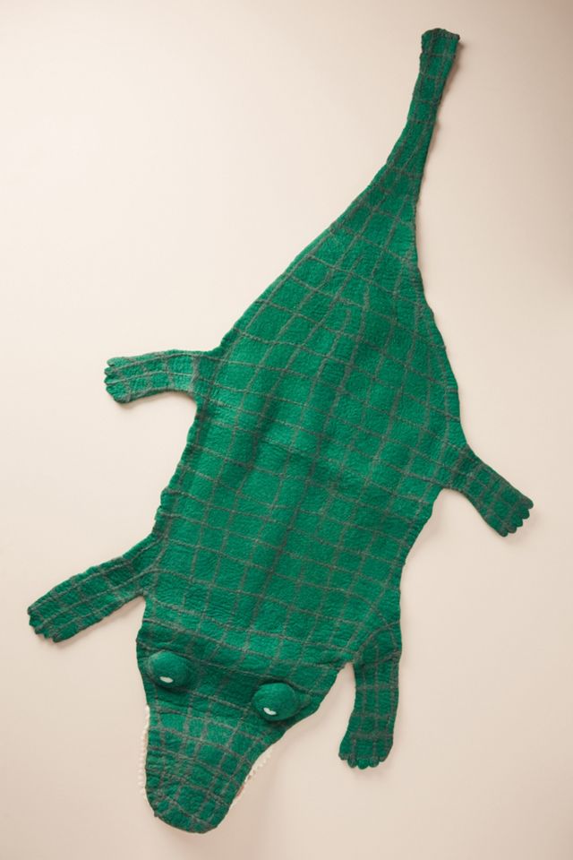 Crocodile Rug | Anthropologie