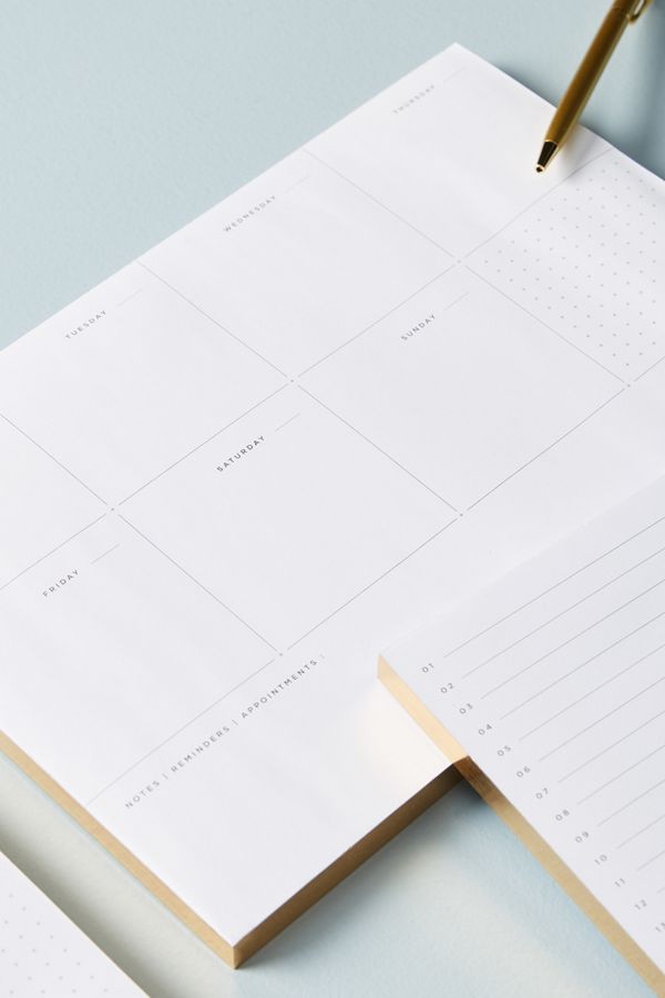 In Due Time Notepads, Set of 3 | Anthropologie