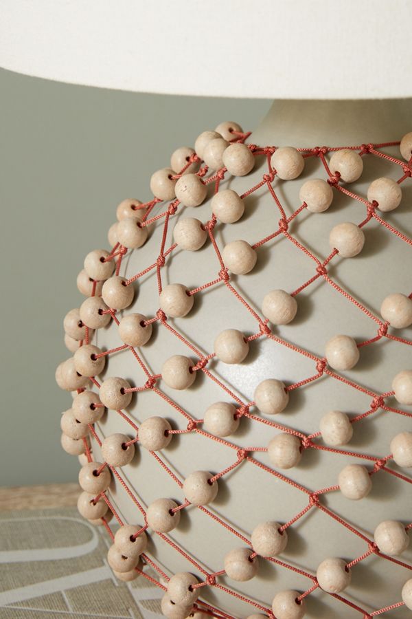 Beaded Table Lamp Base | Anthropologie