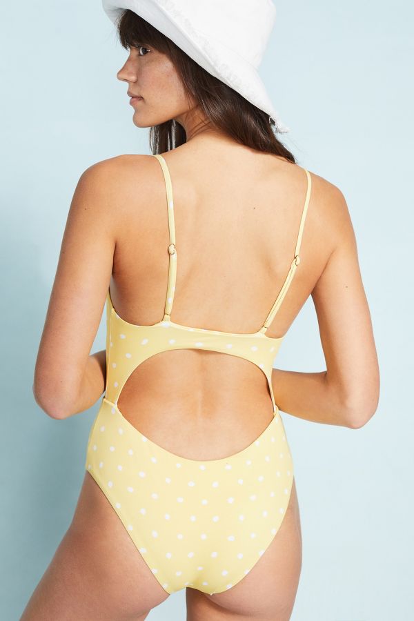 Eberjey Alexia Dotty One Piece Swimsuit Anthropologie