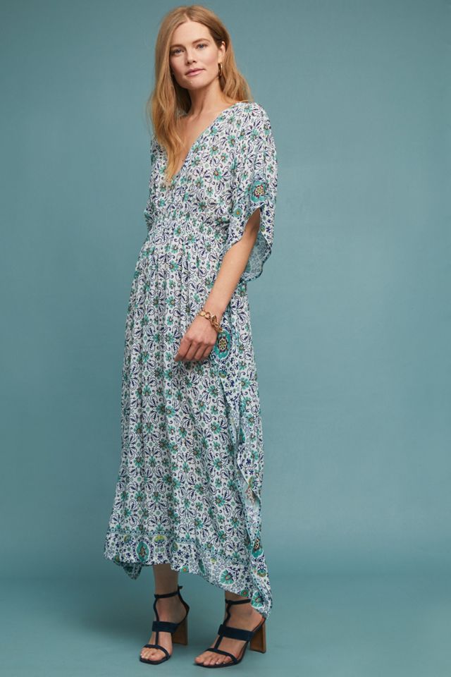 Floral Duster Caftan | Anthropologie
