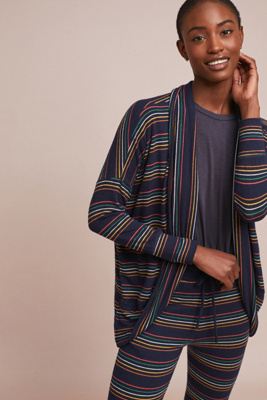 Sundry Striped Knit Cardigan | Anthropologie