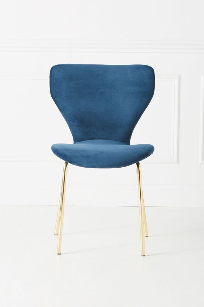 Velvet Gibson Chair | Anthropologie