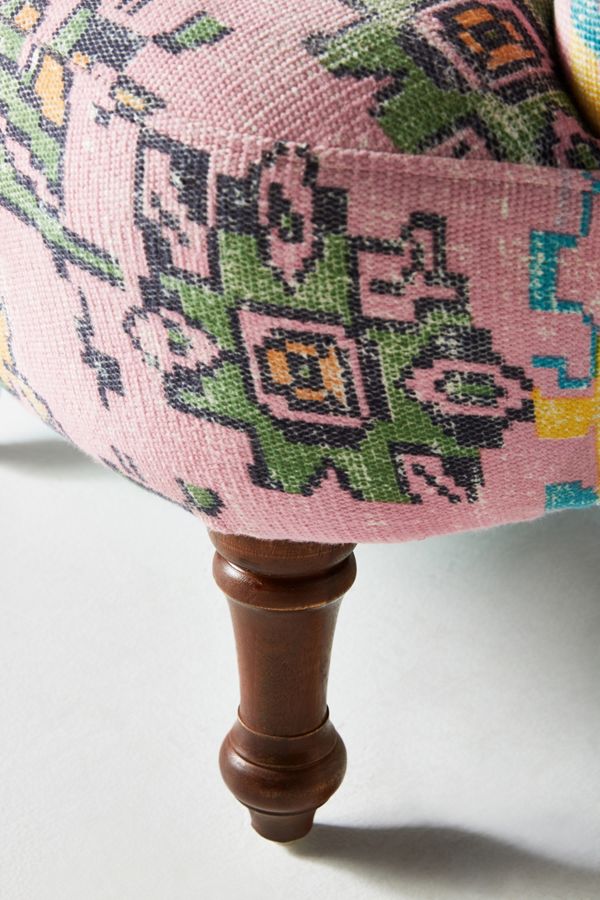 Rug-Printed Accent Chair | Anthropologie UK