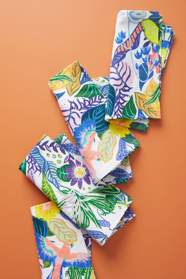 Aliyah Napkins, Set of 4 | Anthropologie