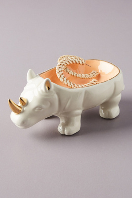 Remi the Rhino Trinket Dish | Anthropologie