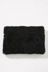 Patched Shearling Clutch | Anthropologie