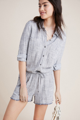 Splendid Utility Romper | Anthropologie