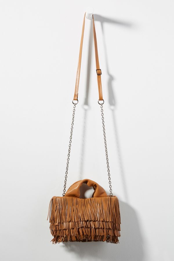 Alexa Fringe Mini Tote Bag | Anthropologie