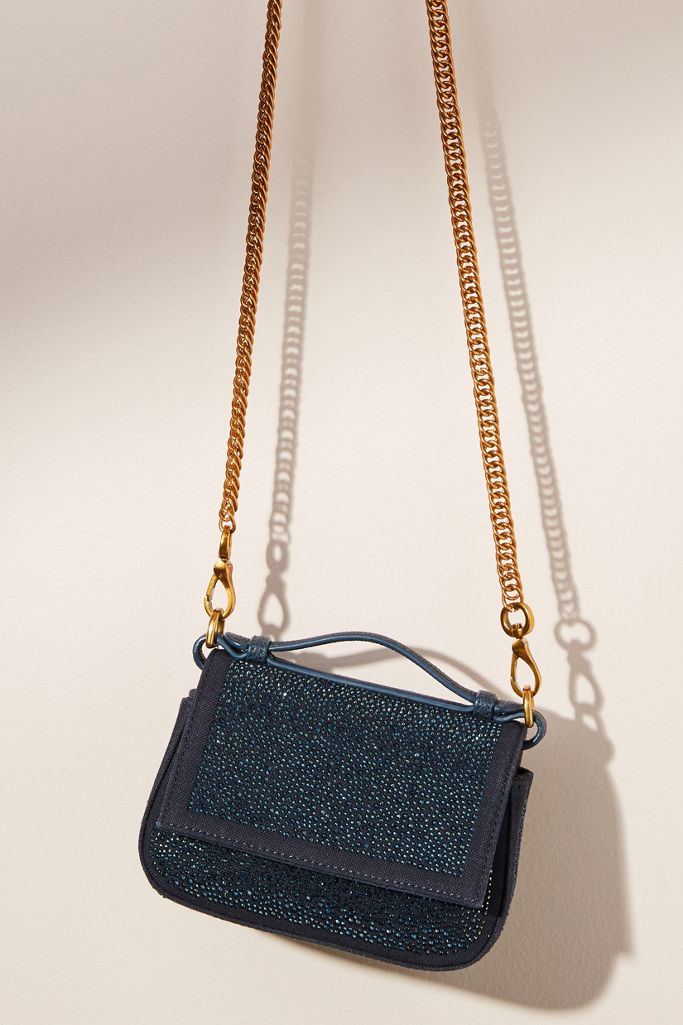 Corinne Foldover Crossbody Bag | Anthropologie