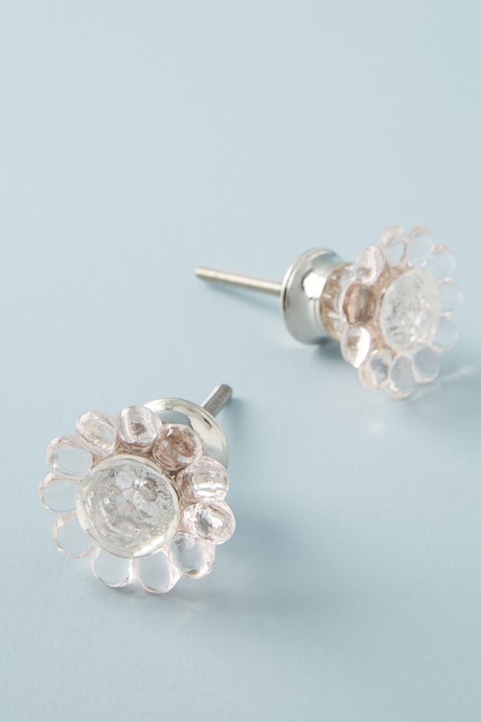 Electra Glass Knobs, Set of 2 | Anthropologie
