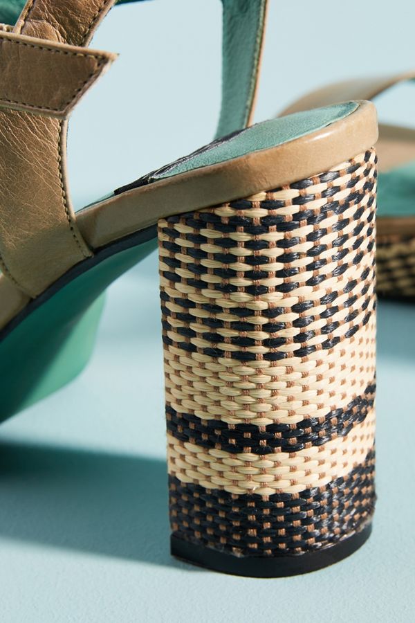 LAB Jute Platform Heels | Anthropologie