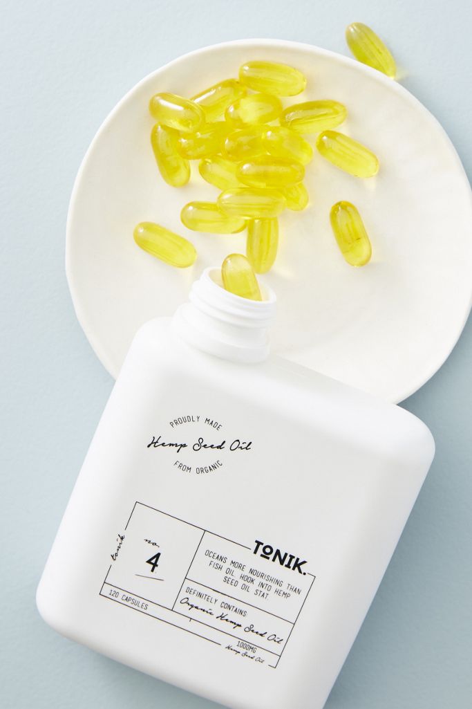 Tonik No. 4 Hemp Seed Oil Capsules | Anthropologie