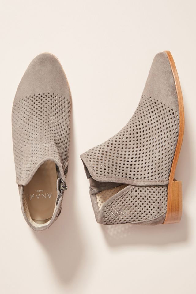 Anaki Perforated Booties | Anthropologie